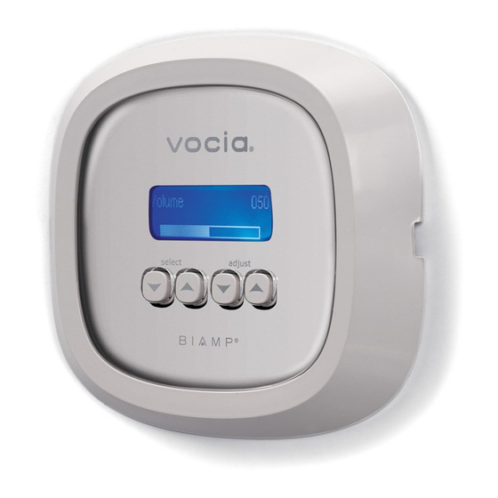 BIAMP WR-1 REMOTE CONTROL OPERATION MANUAL | ManualsLib