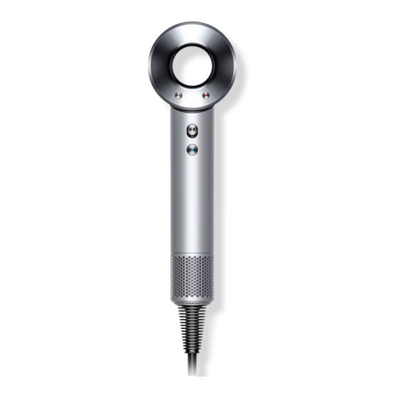 DYSON SUPERSONIC HD02 HAIR DRYER USER MANUAL | ManualsLib