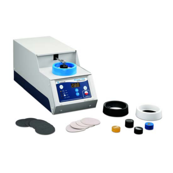 BUEHLER MINIMET 1000 SANDER MANUAL | ManualsLib
