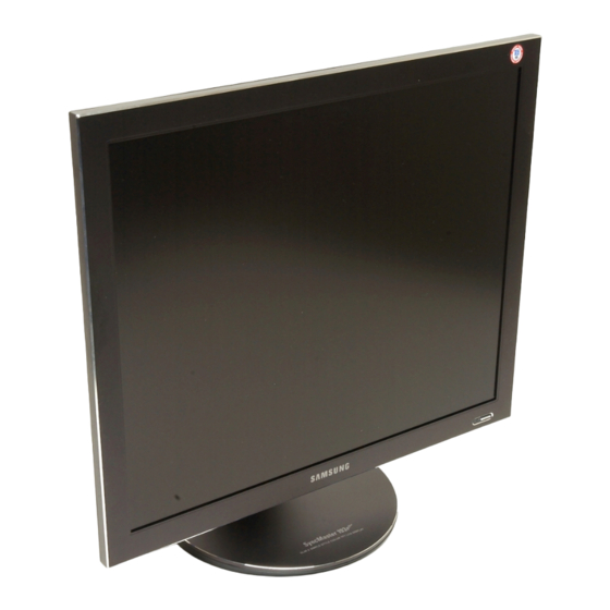 SAMSUNG 173P PLUS MONITOR SERVICE MANUAL | ManualsLib
