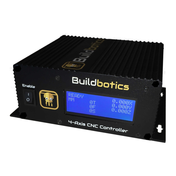 BUILDBOTICS CNC CONTROLLER QUICK START MANUAL Pdf Download | ManualsLib