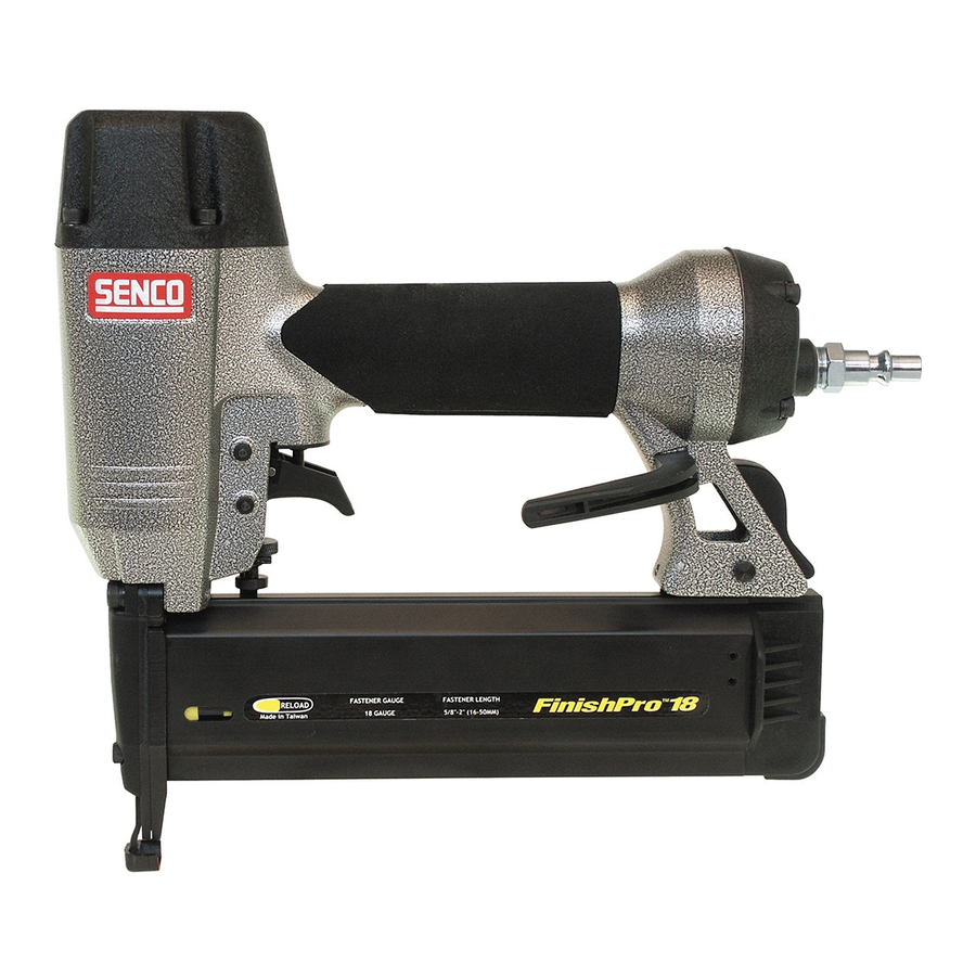 SENCO 18 SPECIFICATIONS Pdf Download | ManualsLib
