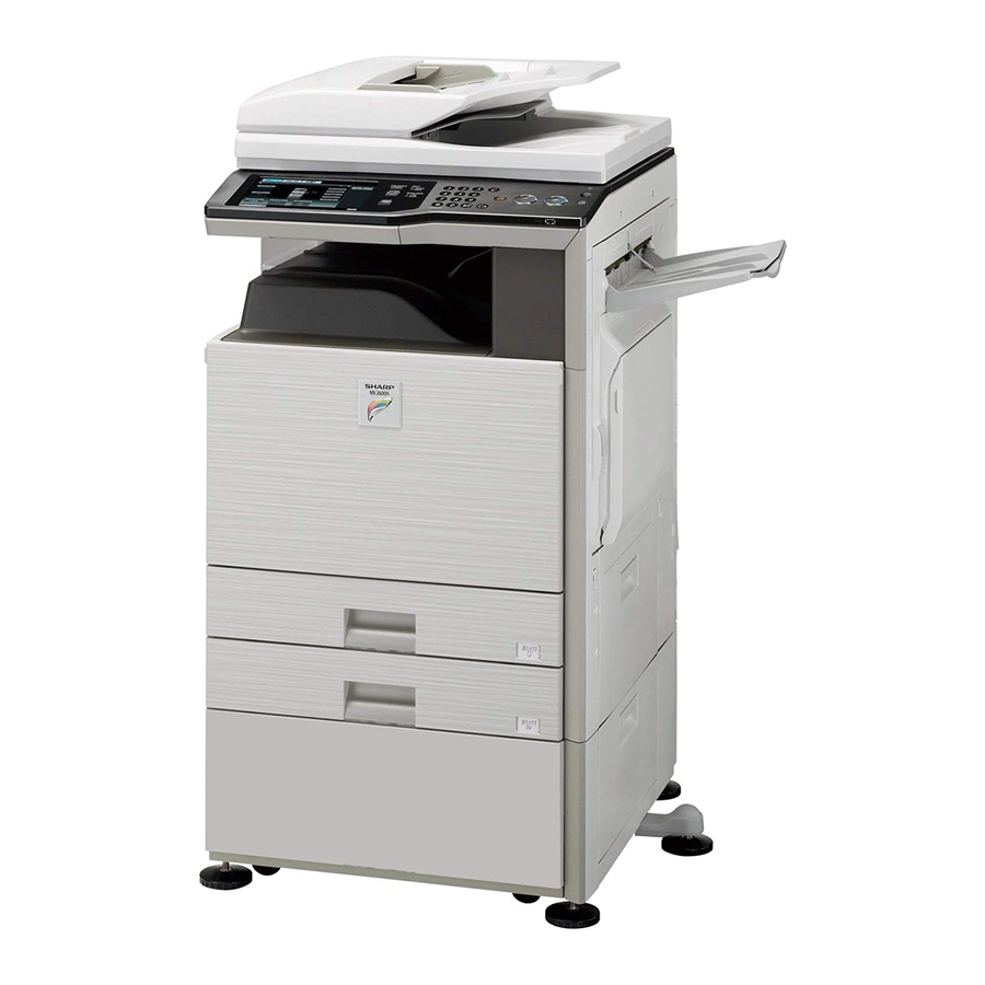 SHARP MX 2600N OPERATION MANUAL Pdf Download ManualsLib