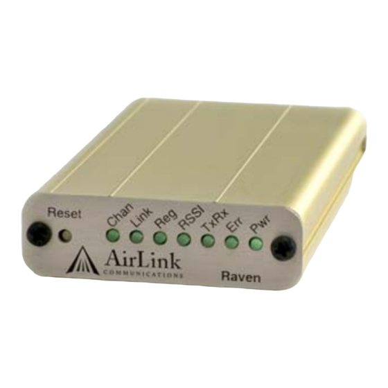 SIERRA WIRELESS RAVEN IDEN 20070914 USER MANUAL Pdf Download | ManualsLib