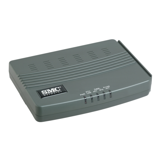 SMC NETWORKS SMC8002CM-U SPECIFICATION Pdf Download | ManualsLib