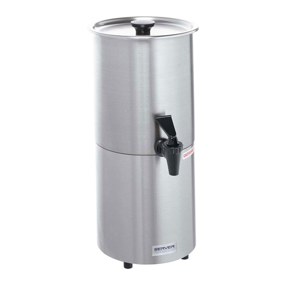 SERVER SY DISPENSER MANUAL | ManualsLib