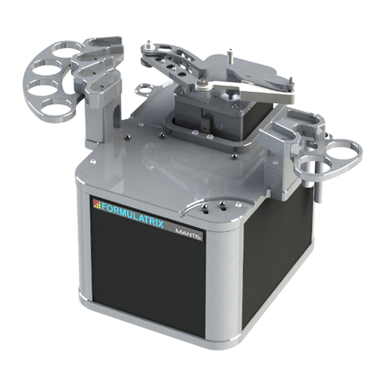 FORMULATRIX MANTIS USER MANUAL Pdf Download | ManualsLib