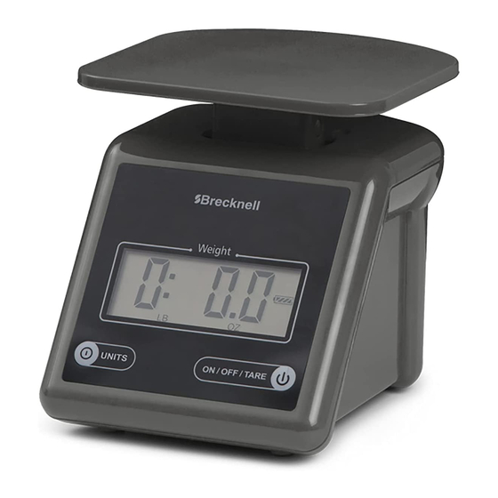BRECKNELL PS-7 SCALES OPERATION AND SERVICE MANUAL | ManualsLib