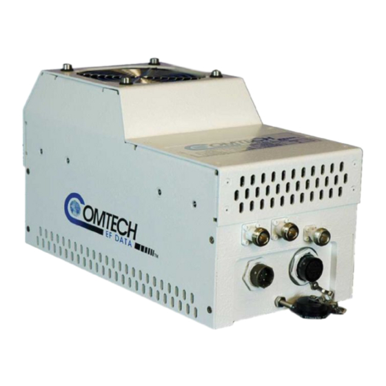 COMTECH EF DATA LPOD PS-1 AMPLIFIER INSTALLATION AND OPERATION MANUAL ...