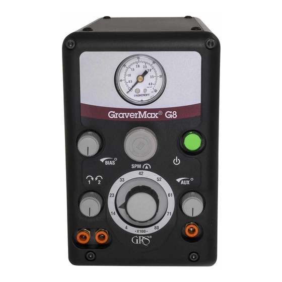 GRS GRAVERMAX G8 PRINTER OPERATION AND MAINTENANCE MANUAL | ManualsLib