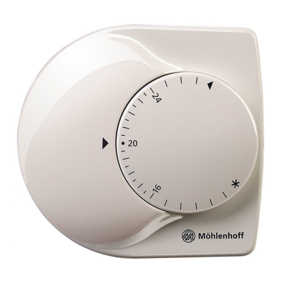 MOHLENHOFF ALPHA THERMOSTAT AR 2010 S2 THERMOSTAT TECHNICAL INFORMATION | ManualsLib