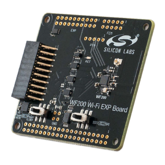 SILICON LABORATORIES WF200 QUICK START MANUAL Pdf Download | ManualsLib