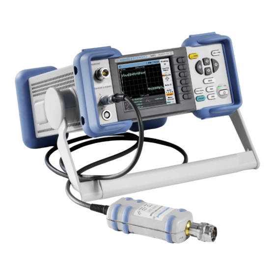 ROHDE & SCHWARZ NRP2 USER MANUAL Pdf Download | ManualsLib