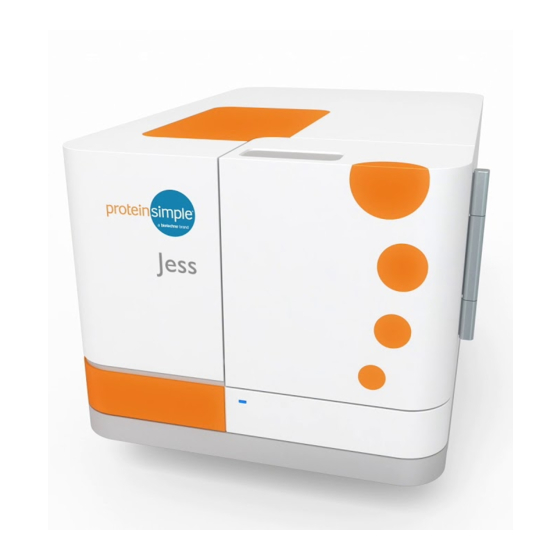 PROTEINSIMPLE JESS USER MANUAL Pdf Download | ManualsLib