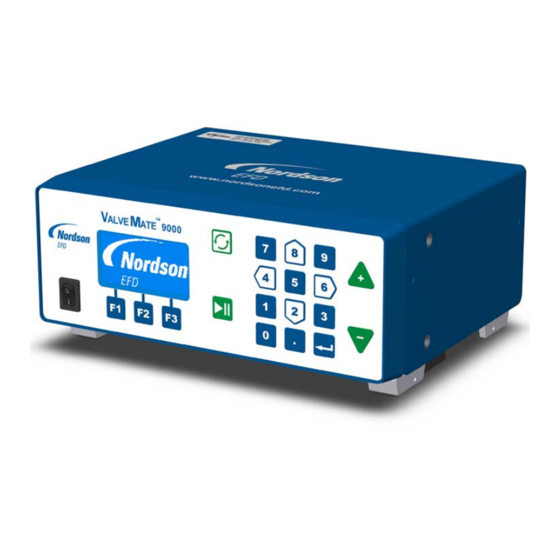 NORDSON EFD VALVEMATE 9000 CONTROLLER QUICK START MANUAL | ManualsLib