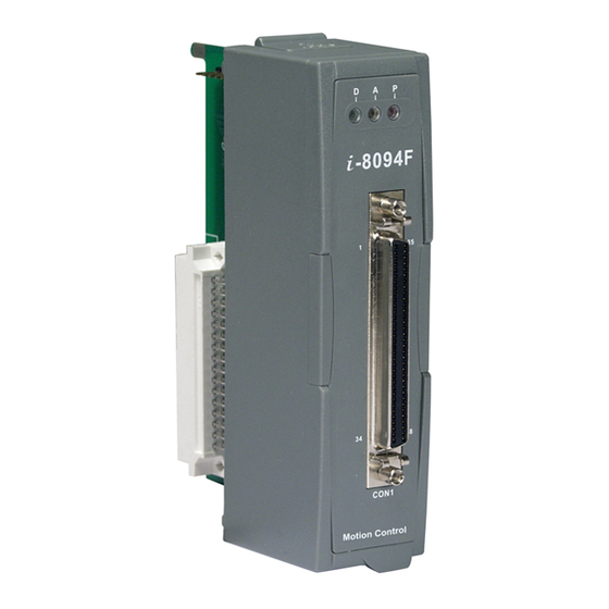 ICP DAS USA I-8094 GETTING STARTED MANUAL Pdf Download | ManualsLib