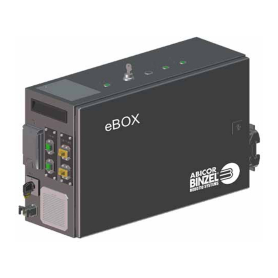 ABICOR BINZEL MFS-V3 OPERATING INSTRUCTIONS MANUAL Pdf Download | ManualsLib