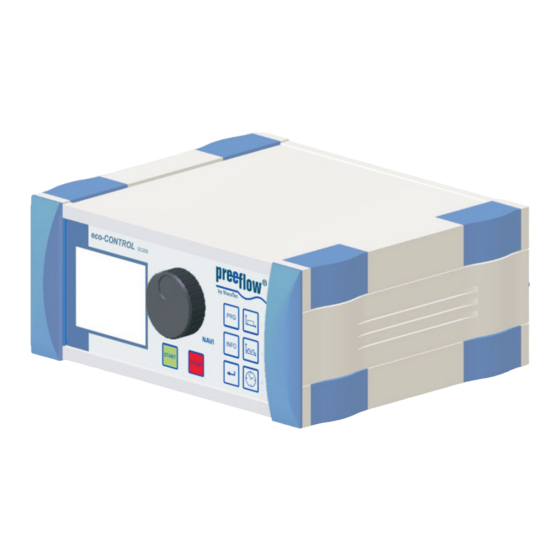 VISCOTEC PREEFLOW ECO-CONTROL EC200-K DISPENSER OPERATION AND ...