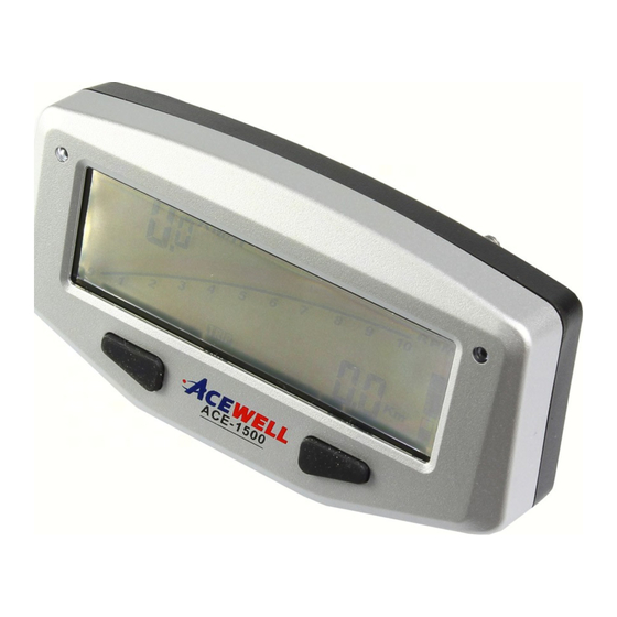 ACEWELL ACE-1500 USER MANUAL Pdf Download | ManualsLib