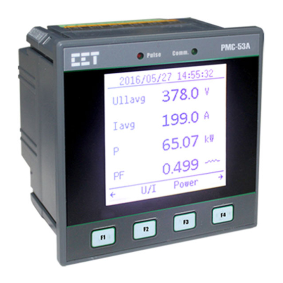 CET PMC-53A USER MANUAL Pdf Download | ManualsLib