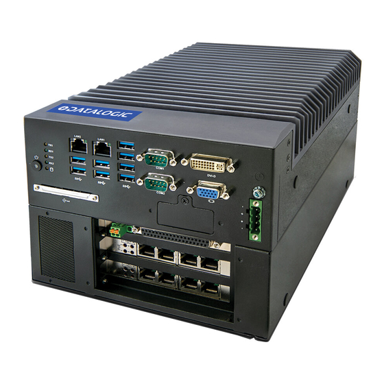 DATALOGIC MX-E SERIES MACHINE VISION SYSTEM HARDWARE MANUAL | ManualsLib