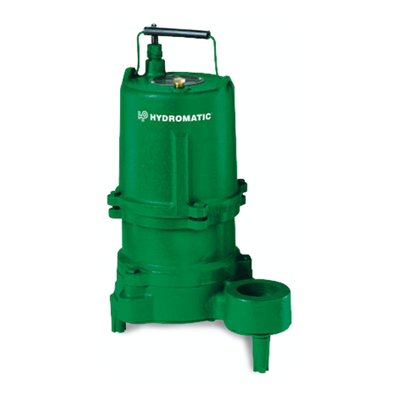 HYDROMATIC SHEF50 WATER PUMP INSTALLATION AND SERVICE MANUAL | ManualsLib