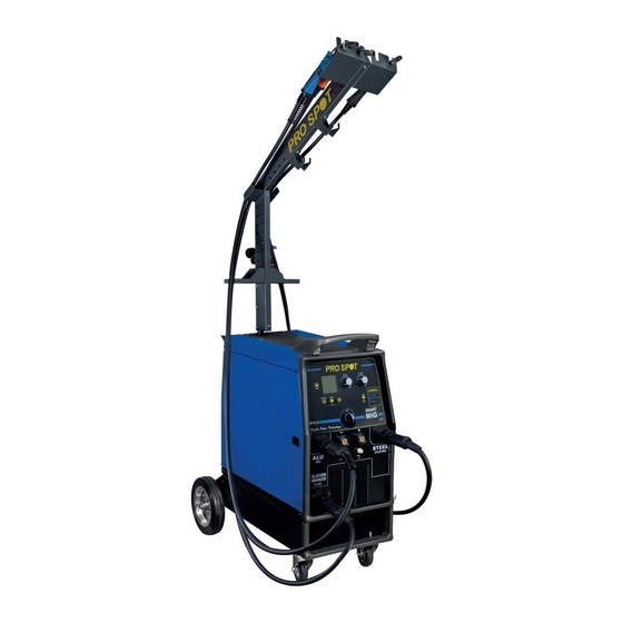 PRO SPOT SP-5 DP WELDING SYSTEM INSTRUCTION MANUAL | ManualsLib