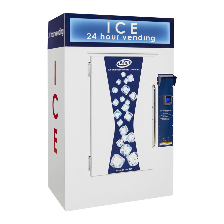 LEER VM40 VENDING MACHINE INSTALLATION, OPERATION AND SERVICE MANUAL ...
