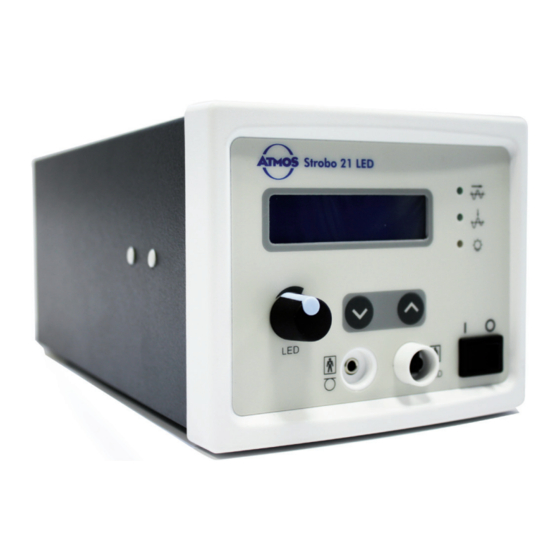 ATMOS STROBO 21 LED OPERATING INSTRUCTIONS MANUAL Pdf Download | ManualsLib