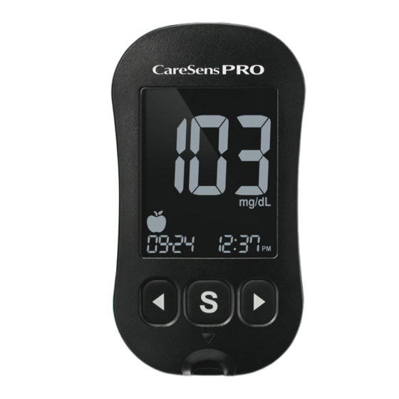 I-SENS CARESENS PRO OWNER'S BOOKLET Pdf Download | ManualsLib