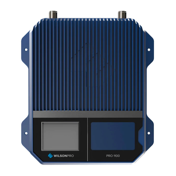 WILSON ELECTRONICS PRO 1100 INSTALLATION MANUAL Pdf Download | ManualsLib