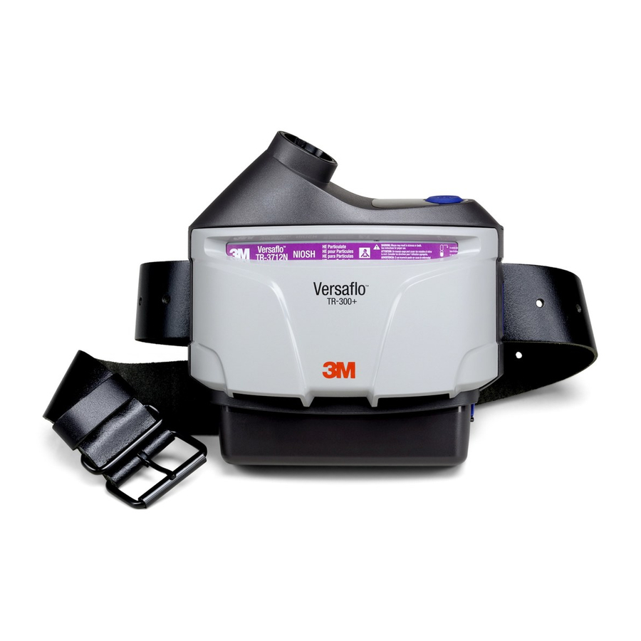 3M VERSAFLO TR-300 USER INSTRUCTIONS Pdf Download | ManualsLib