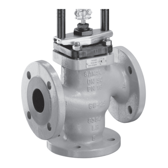 SAMSON 3323 MOUNTING AND OPERATING INSTRUCTIONS Pdf Download | ManualsLib