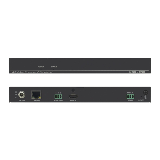 KRAMER KDS-EN5 USER MANUAL Pdf Download | ManualsLib