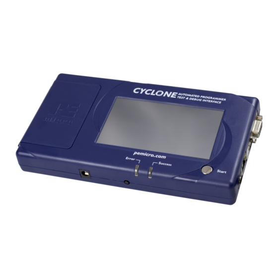 P&E MICROCOMPUTER SYSTEMS CYCLONE LC SERIES USER MANUAL Pdf Download ...