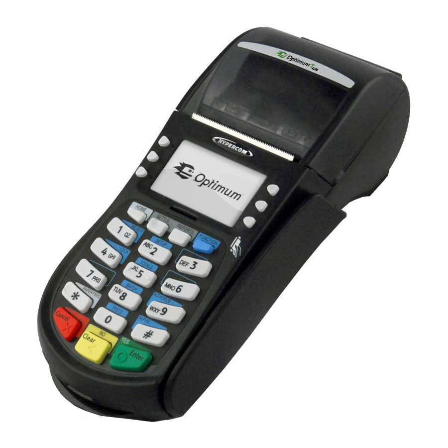 HYPERCOM M4230 USER MANUAL Pdf Download | ManualsLib