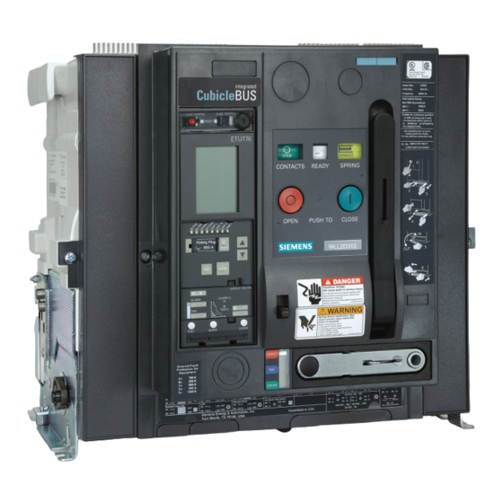 SIEMENS ETU745 APPLICATION MANUAL Pdf Download | ManualsLib