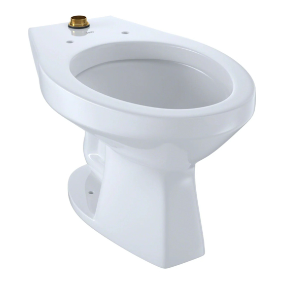 TOTO CT705UN INSTALLATION AND OWNER'S MANUAL Pdf Download | ManualsLib