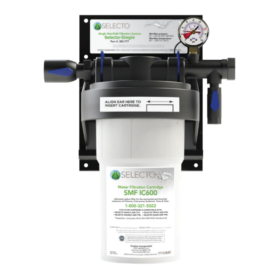 KINETICO SMF SERIES OWNER'S MANUAL Pdf Download | ManualsLib