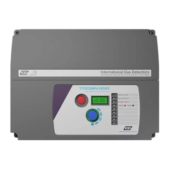 IGD TOCSIN 650 SERIES OPERATION AND MAINTENANCE Pdf Download | ManualsLib