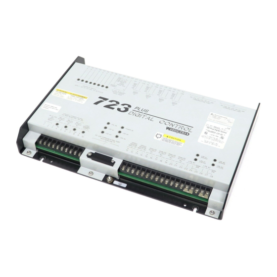 WOODWARD 723PLUS DIGITAL CONTROL HARDWARE MANUAL Pdf Download | ManualsLib