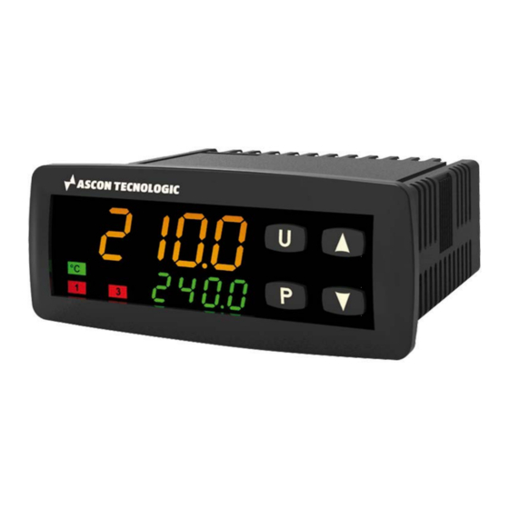 ASCON TECNOLOGIC KR SERIES QUICK PROGRAMMING MANUAL Pdf Download | ManualsLib