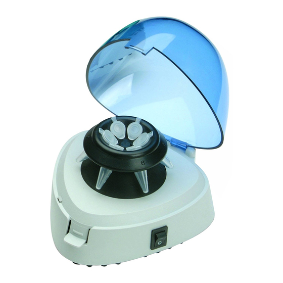 LABNET SPECTRAFUGE C1301 OPERATING INSTRUCTIONS Pdf Download | ManualsLib