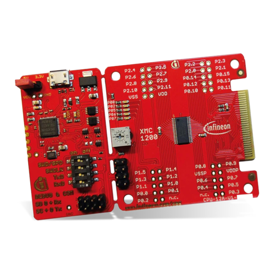 INFINEON XMC1000 GETTING STARTED Pdf Download | ManualsLib