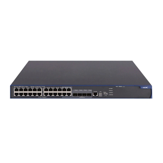 H3C S3610 SERIES COMMAND MANUAL Pdf Download | ManualsLib