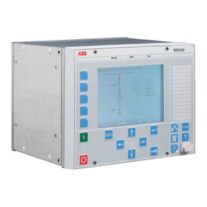ABB RELION 630 SERIES PRODUCT MANUAL Pdf Download | ManualsLib