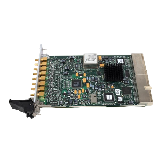 NI PXI-6653 USER MANUAL Pdf Download | ManualsLib