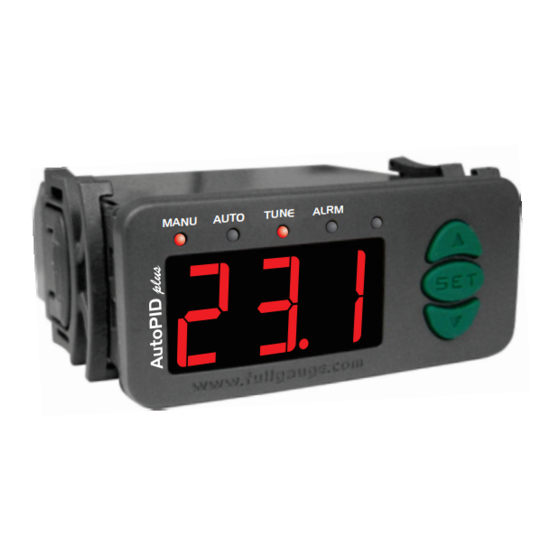 FULL GAUGE CONTROLS AUTOPID PLUS QUICK START MANUAL Pdf Download ...