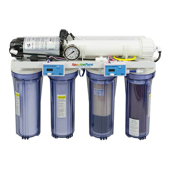 SPECTRAPURE PERFORMANCE PLUS MC-RODI-100-PPLUS OWNER'S MANUAL ...