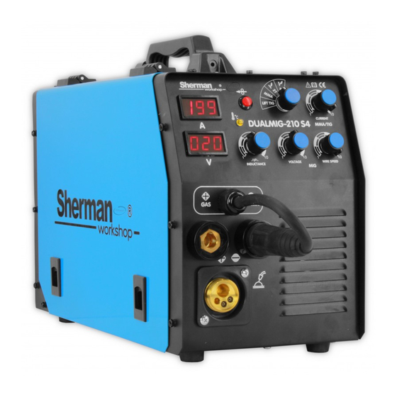 SHERMAN DUALMIG 210 S3 USER MANUAL Pdf Download | ManualsLib